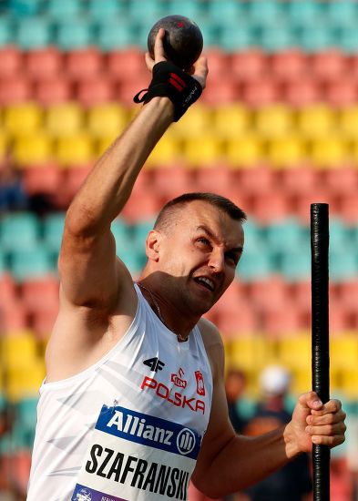 Michal Szafranski Poland Competes Shot Put Editorial Stock Photo ...