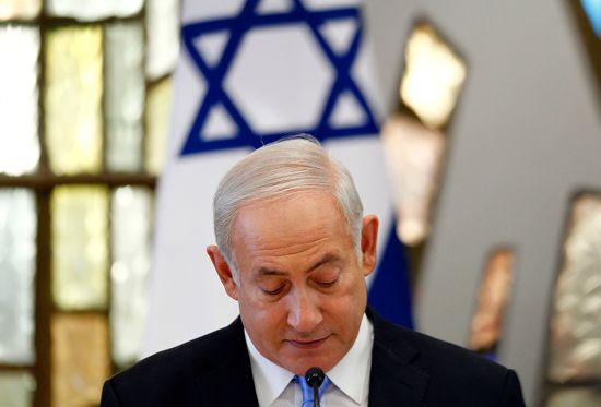 Israeli Prime Minister Benjamin Netanyahu Smiles Editorial Stock Photo ...