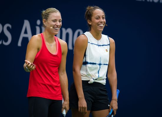 Angelique Kerber Germany Madison Keys United Editorial Stock Photo ...