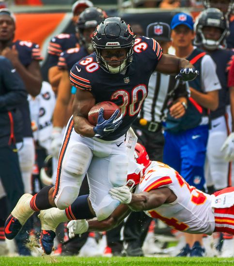Chicago Bears Running Back Benny Cunningham Editorial Stock Photo ...