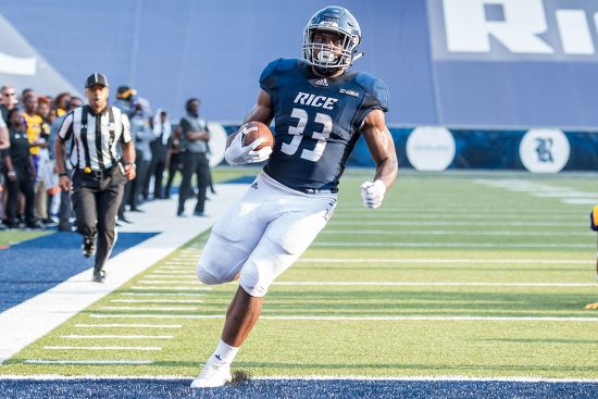 Rice Owls Running Back Emmanuel Esukpa Editorial Stock Photo - Stock ...