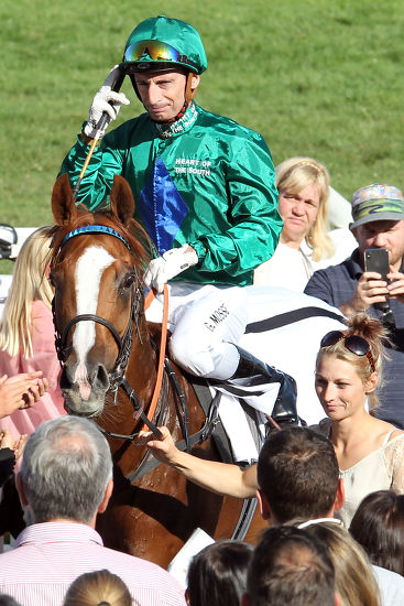 Iffezheim Badenbaden Germany Ravens Lady Gerald Editorial Stock Photo ...