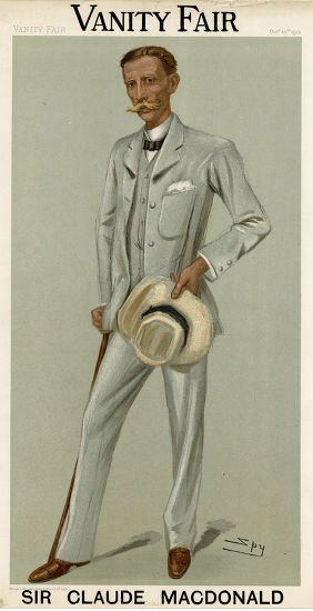 Colonel Sir Claude Maxwell Macdonald 1852 Editorial Stock Photo - Stock ...