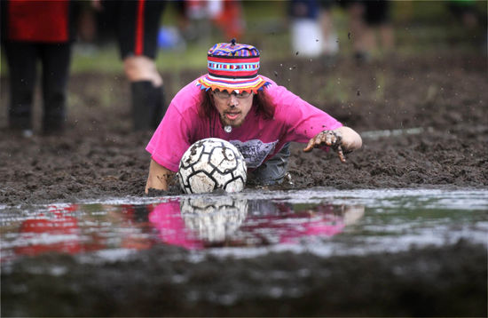 Player Taking Part Swamp Football Championship Editorial Stock Photo ...