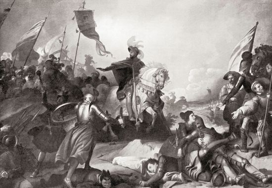 Battle Marignano 1515 Hutchinsons History Nations Editorial Stock Photo ...