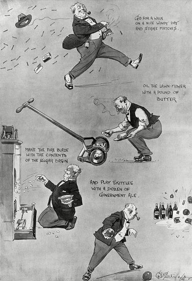 Cartoon By George Studdy Showing Gent Editorial Stock Photo - Stock ...
