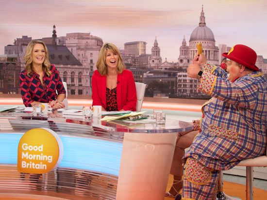 Charlotte Hawkins Kate Garraway Rob Bowker Editorial Stock Photo ...