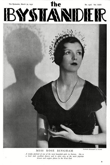 Renowned Society Beauty Miss Rose Bingham Editorial Stock Photo - Stock ...