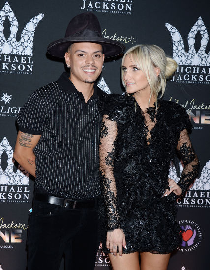 Ashlee Simpson Husband Evan Ross Editorial Stock Photo - Stock Image ...