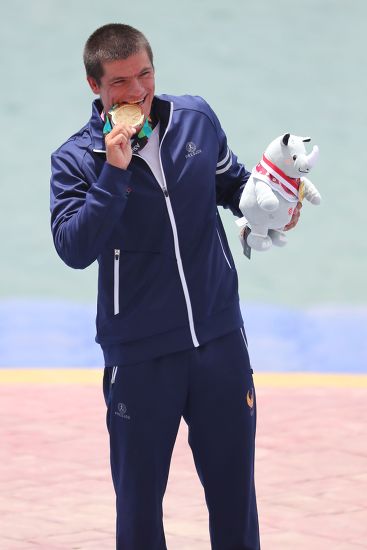 Golden Medal Winner Vadin Menkov Uzbekistan Editorial Stock Photo ...