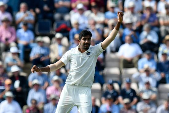 Wicket Jasprit Bumrah India Celebrates Taking Editorial Stock Photo ...