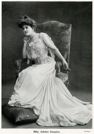 Arlette 1880 1965 French Actress Wearing Editorial Stock Photo - Stock ...