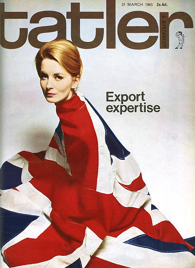 Front Cover Tatler Featuring 1960s Model Editorial Stock Photo - Stock ...