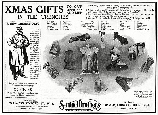 Advertisement Samuel Brothers Ltd Ludgate Hill Editorial Stock Photo ...