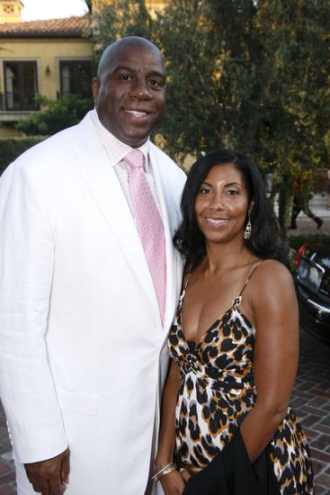 Earvin Magic Johnson Earleatha Cookie Johnson Editorial Stock Photo ...