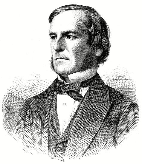 Engraved Portrait George Boole 18151865 English Editorial Stock Photo ...