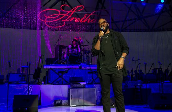 Filmaker Tyler Perry Addresses Audience During Editorial Stock Photo ...