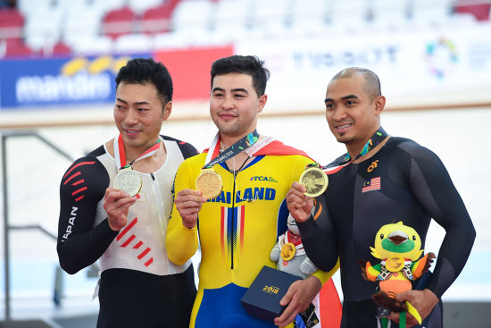 Medalists Pose During Awarding Cermony Track Editorial Stock Photo ...