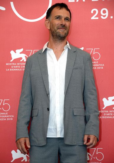 French Director David Oelhoffen Poses During Editorial Stock Photo ...