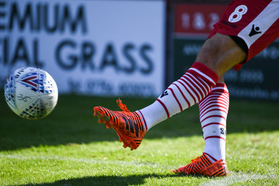 Efl Mitre Delta Match Ball Being Editorial Stock Photo - Stock Image ...