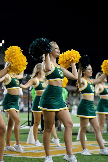 Baylor Bears Cheerleaders During 2nd Half Editorial Stock Photo - Stock ...