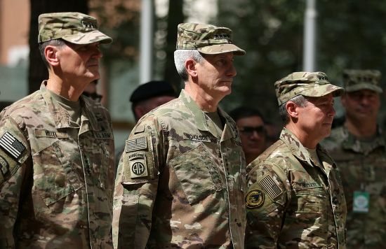 Outgoing Us Army General John Nicholson Editorial Stock Photo - Stock ...