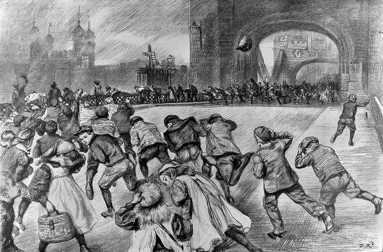 Large Group Children Dashing About On Editorial Stock Photo - Stock ...