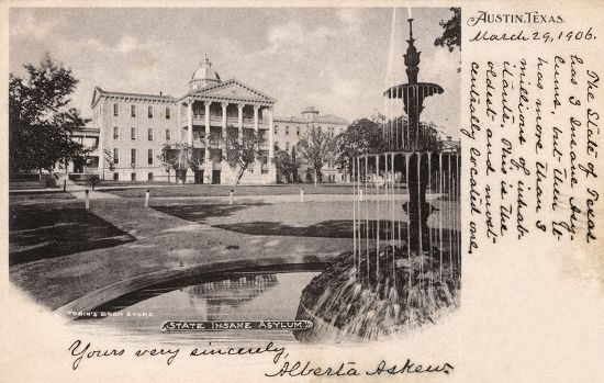 View State Insane Asylum Now Austin Editorial Stock Photo - Stock Image ...