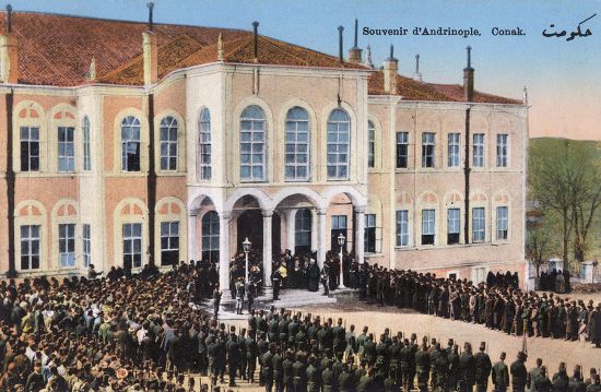 Izmit Turkey Official Residence Building Postcard Editorial Stock Photo ...