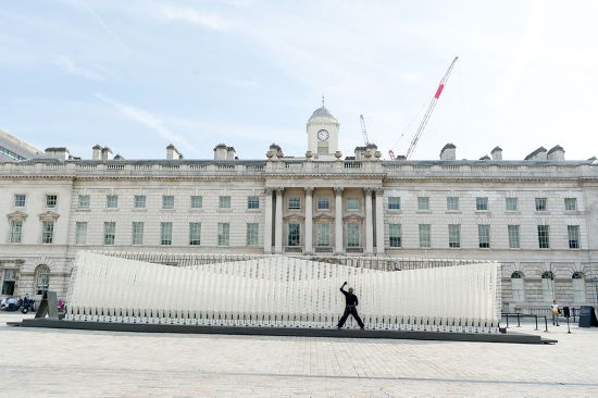 Dancer Dickson Mbi On Disobedience Installation Editorial Stock Photo ...