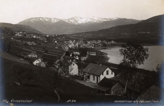 Vossevangen Voss Administrative Centre Voss Municipality Editorial ...