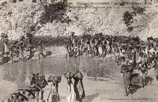 Mali Timbuktu Ponds Mares Large Excavations Editorial Stock Photo ...