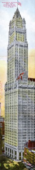 Woolworth Building 233 Broadway Manhattan New Editorial Stock Photo ...