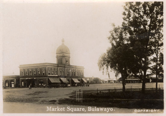 Market Square Bulawayo Southern Rhodesia Now Editorial Stock Photo ...