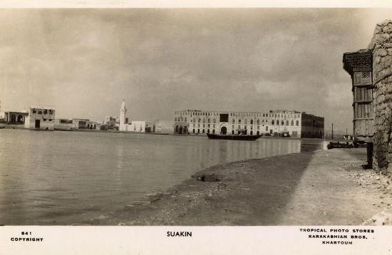 Buildings Sawakin Suakin Northeastern Sudan Waterfront Editorial Stock ...