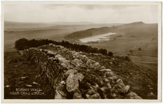 Hadrians Wall Vallum Aelium Roman Wall Editorial Stock Photo - Stock ...