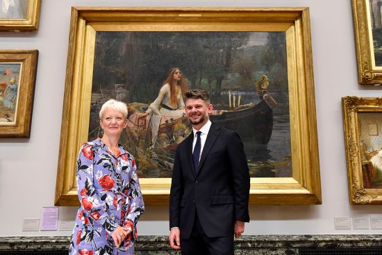 Maria Balshaw Director Tate Nick Mitzevich Editorial Stock Photo ...