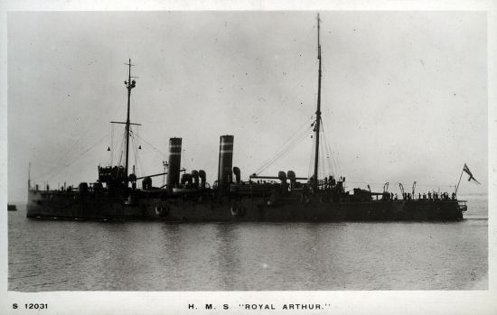 Hms Royal Arthur British Edgar Class Editorial Stock Photo - Stock ...