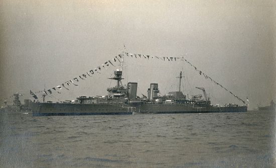 Hms Frobisher British Heavy Armed Cruiser Editorial Stock Photo - Stock ...