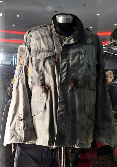 Terminators Jacket Played By Arnold Schwarzenegger Editorial Stock ...