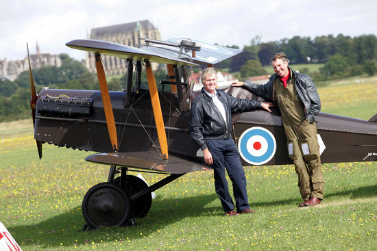 Ex Raf Pilots Vic Lockwood Dave Editorial Stock Photo - Stock Image ...