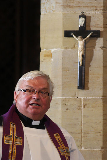 Reverend Martin Morgan Chaplain St Dunstans Editorial Stock Photo ...