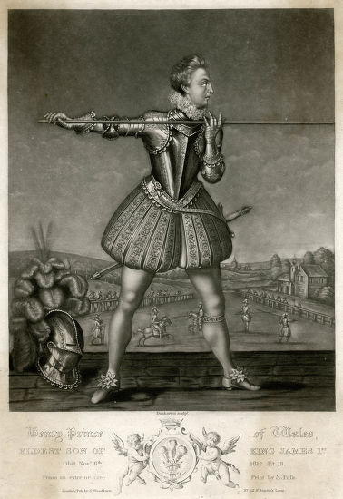 Henry Frederick Stuart Prince Wales 15941612 Editorial Stock Photo ...