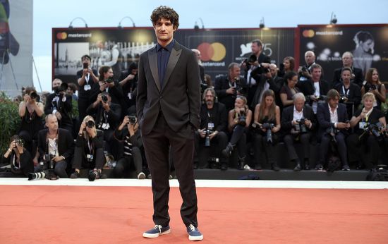 French Actor Louis Garrel Arrives Premiere Editorial Stock Photo ...
