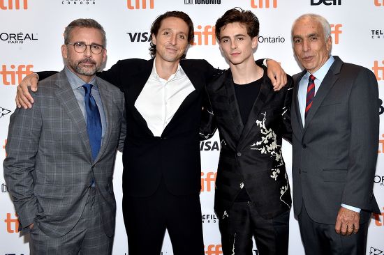 Steve Carell Nic Sheff Timothee Chalamet Editorial Stock Photo - Stock ...