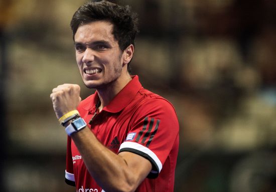 Spanish Paddle Tennis Player Alejandro Galan Editorial Stock Photo ...