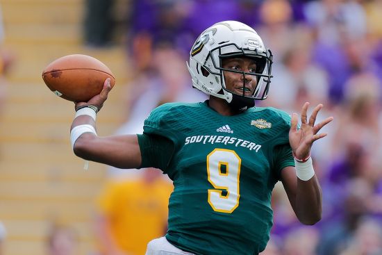 Southeastern Louisiana Lions Quarterback Chason Virgil Editorial Stock ...