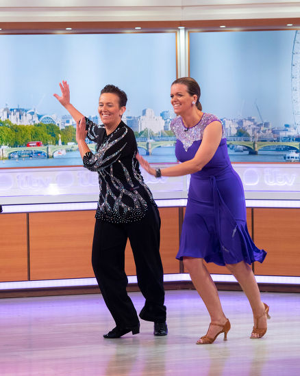 Good Morning Britain Studio Dancers Editorial Stock Photo - Stock Image ...