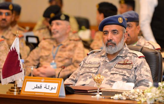 Chief Staff Qatari Armed Forces Major Editorial Stock Photo - Stock ...