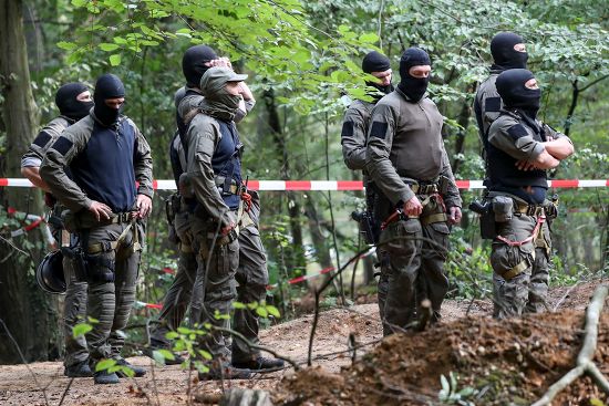 Officers German Special Police Force Sek Editorial Stock Photo - Stock ...